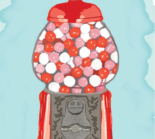 Gumball Machine – Noun Greeting Cards
